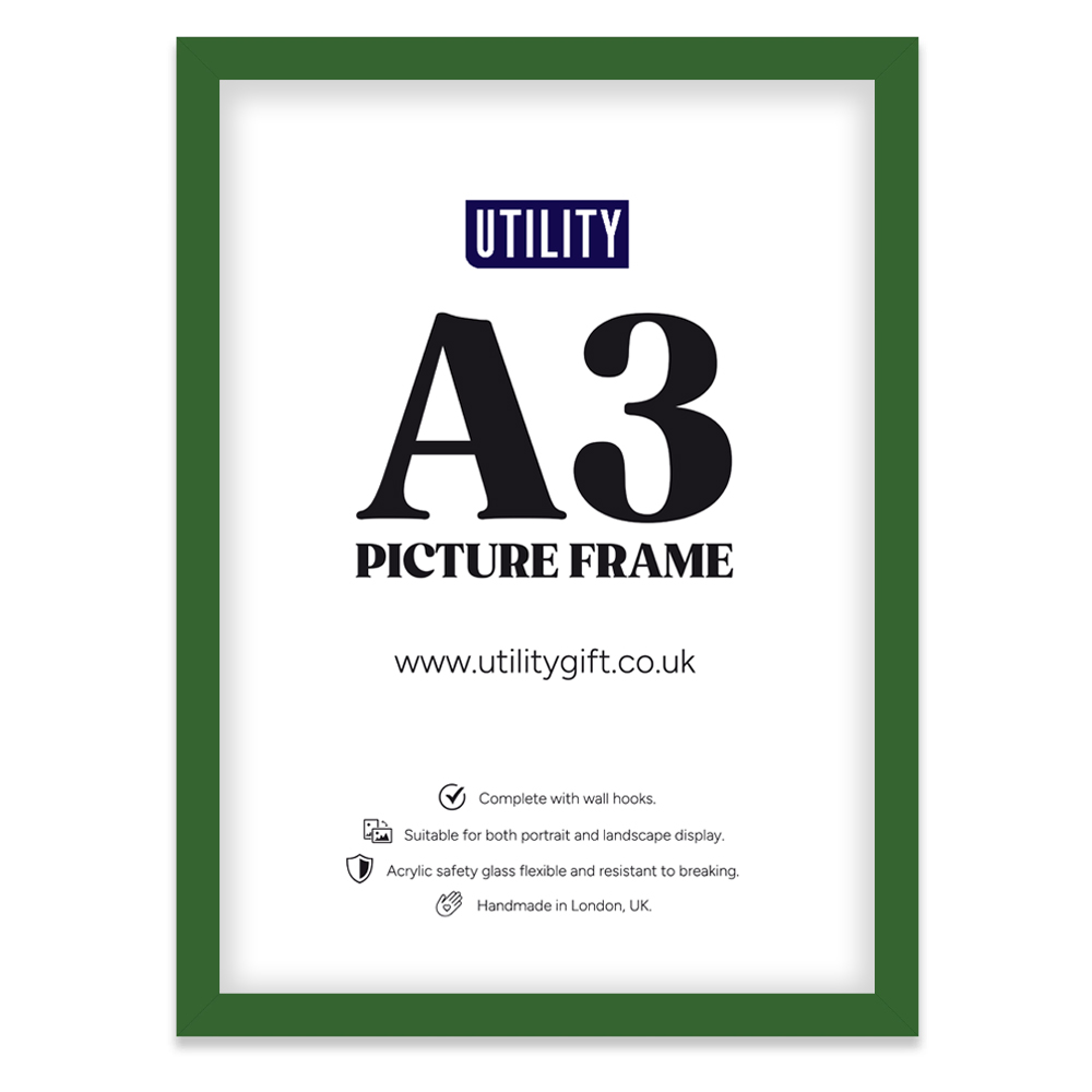 Buy the A3 Picture Frame Green | Made from Recycled Polcore