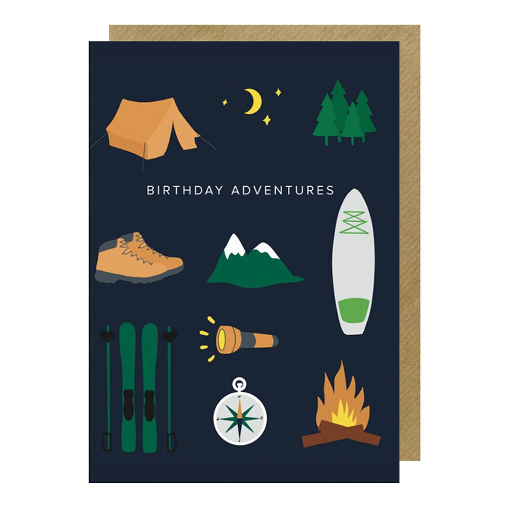 Birthday Adventures Card | Utility Gift UK