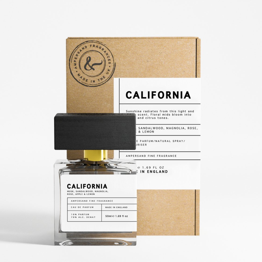 Ampersand Fragrances California Eau de Parfum | Utility Gift UK