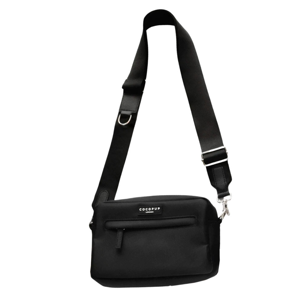Cocopup Black Bag With Plain Black Strap | Thoughtful Gifts & Home ...