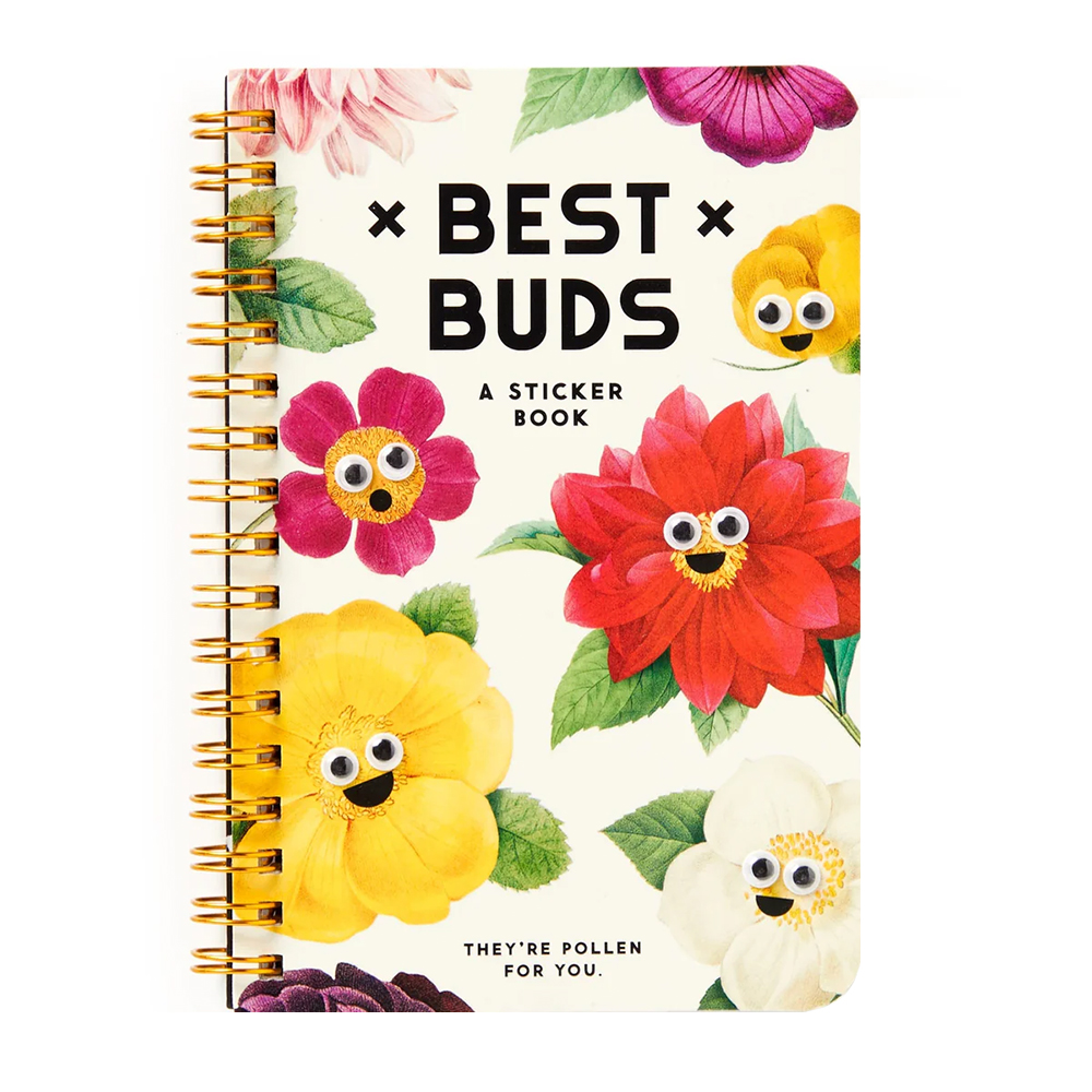 Buy the Best Buds Sticker Book by Brass Monkey