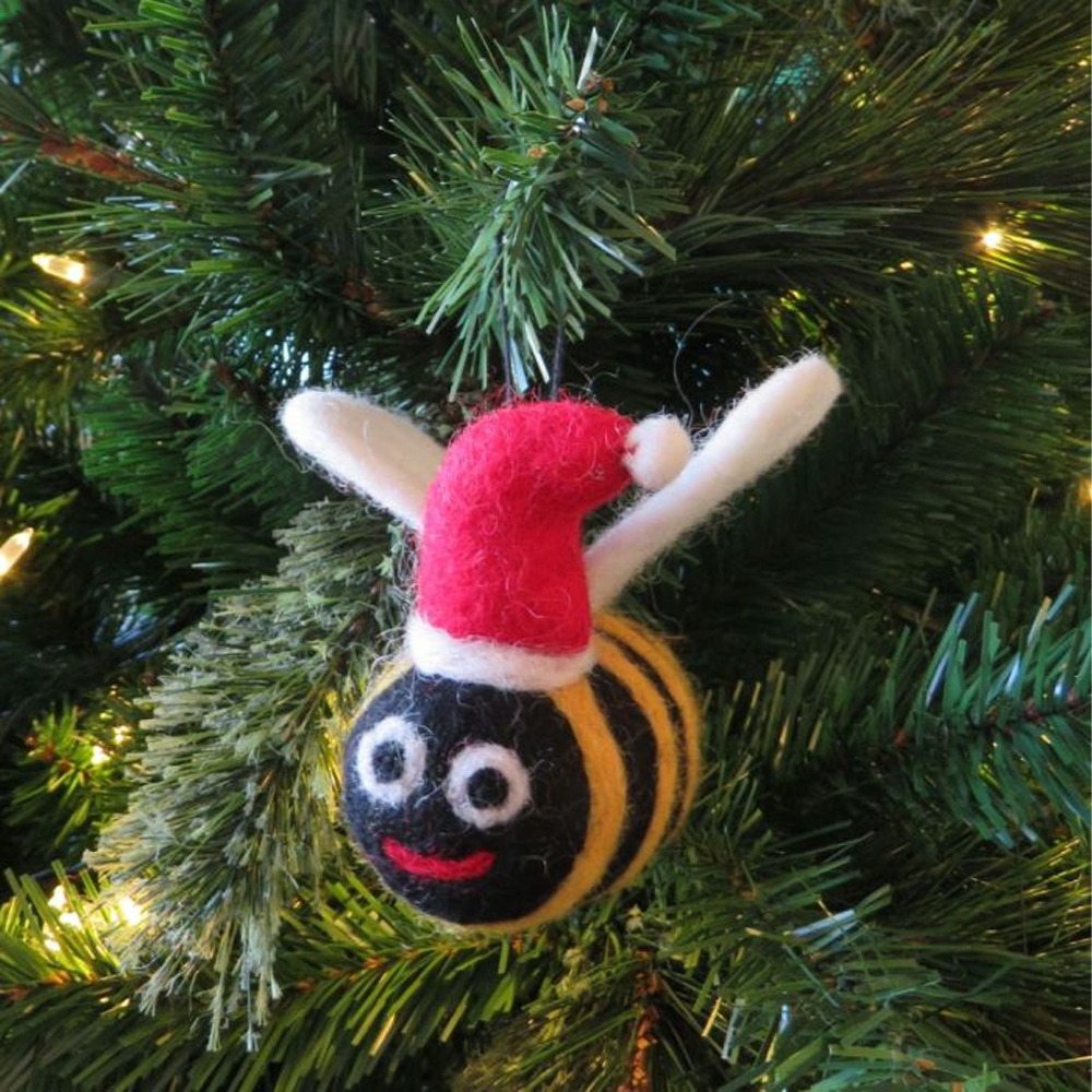 Buy the Big Bumblebee Christmas Decoration | Felt So Good