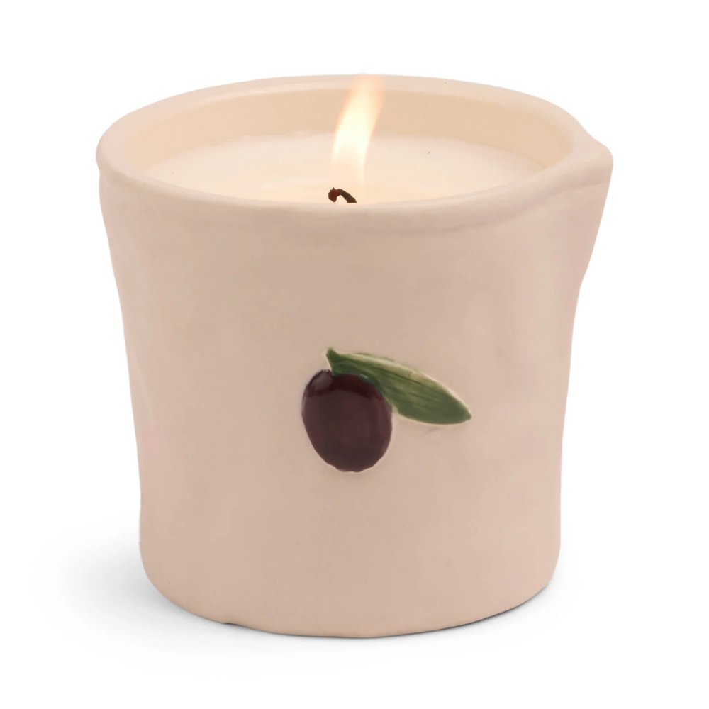 Bistro 8oz Ceramic Candle Fig & Olive by Paddywax