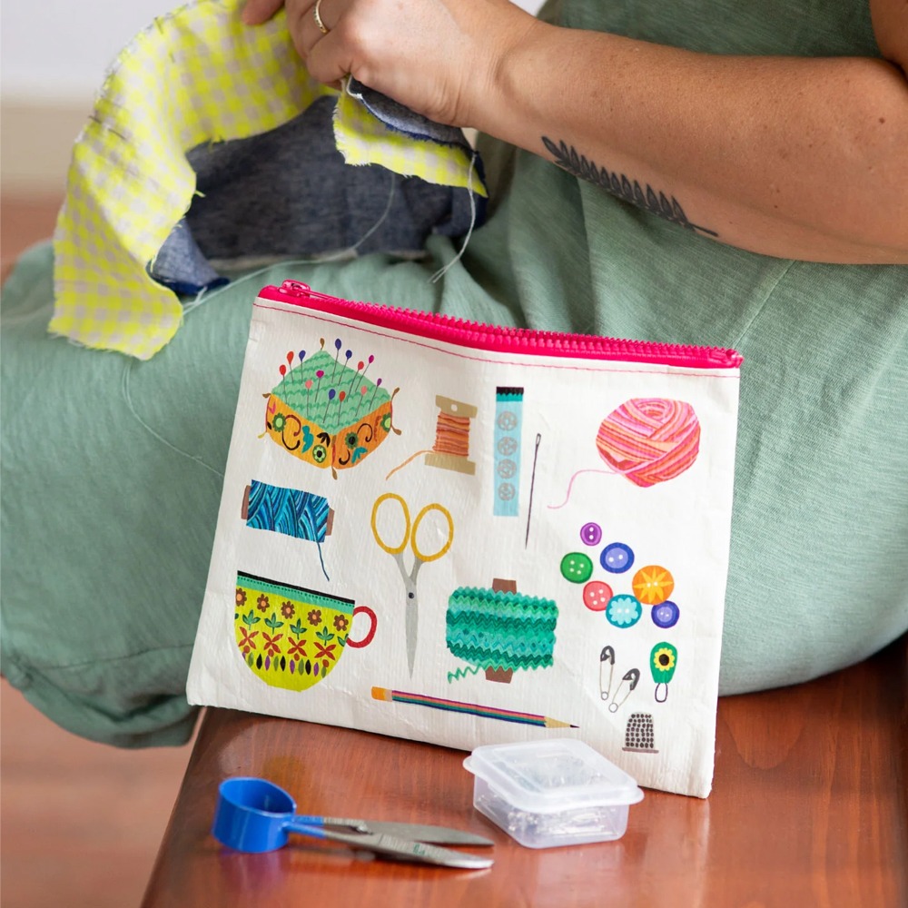 Buy the Blue Q Sewing Kit Zip Pouch | Gifts Under £10