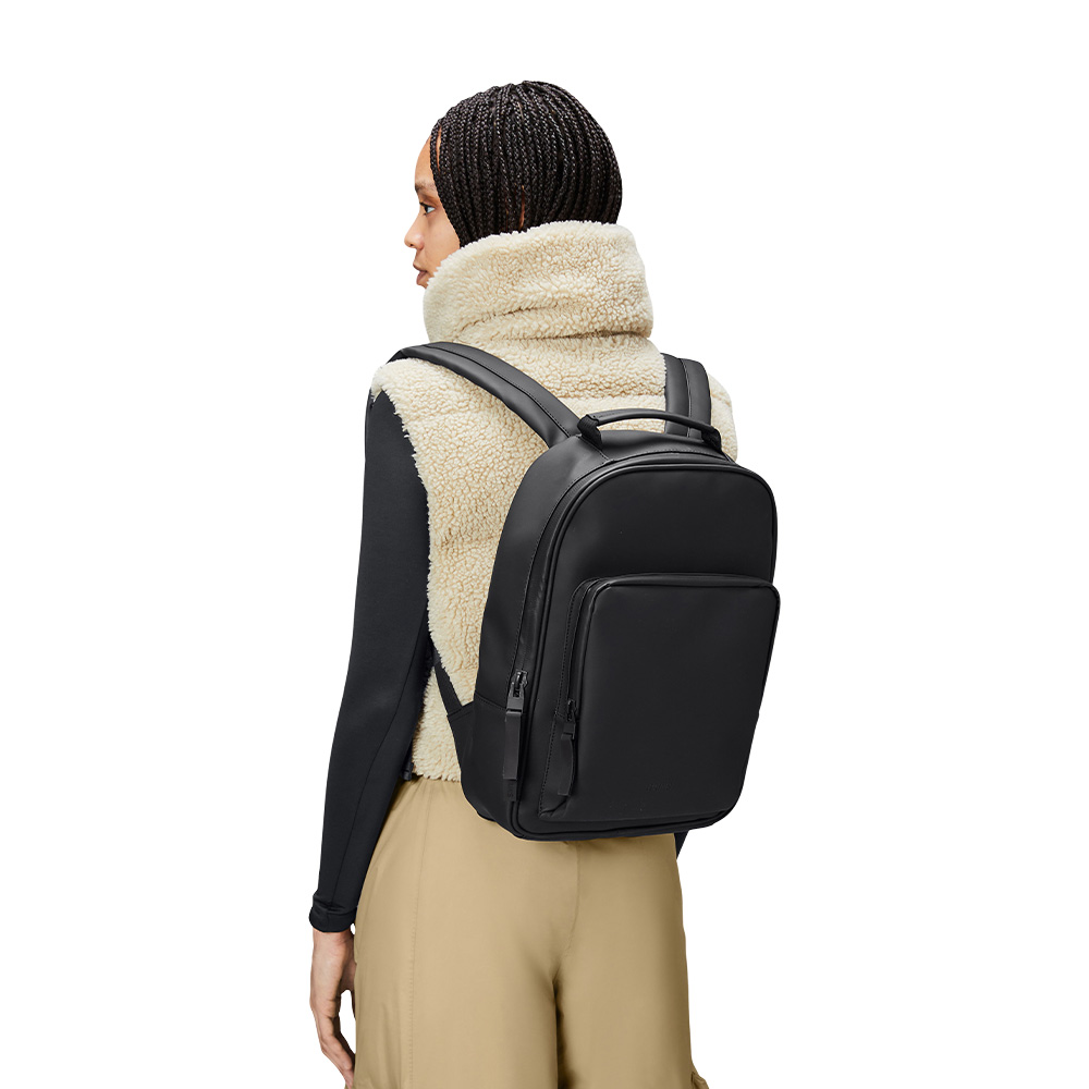 Rains Book Backpack - Black | Utility Gift UK