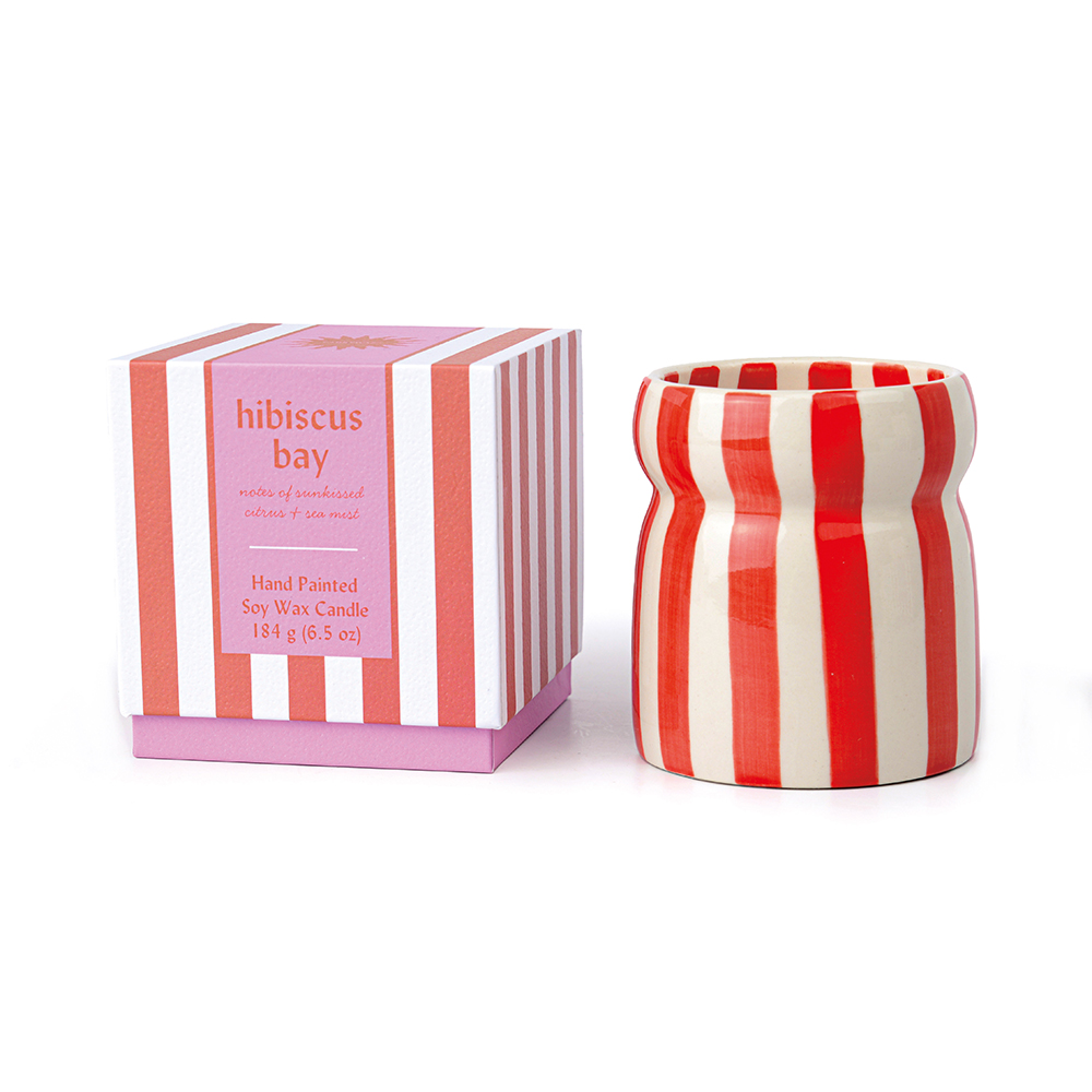 Cabana Red Candle - Hibiscus Bay | Paddywax