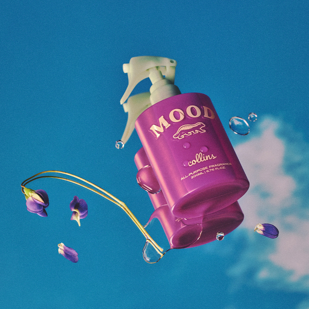 Buy the Collins Mood Water 200ml French Violet | 100% Natural