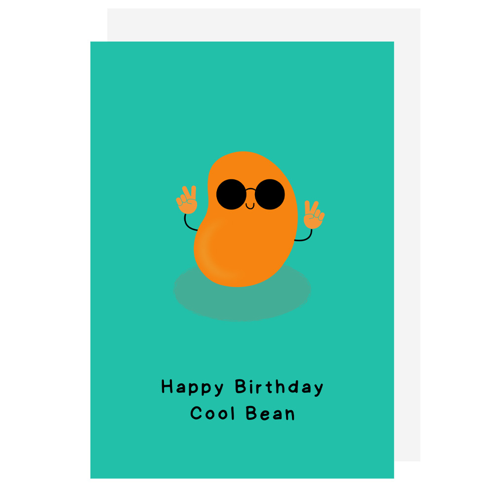 Cool Bean Birthday Card | Utility Gift UK