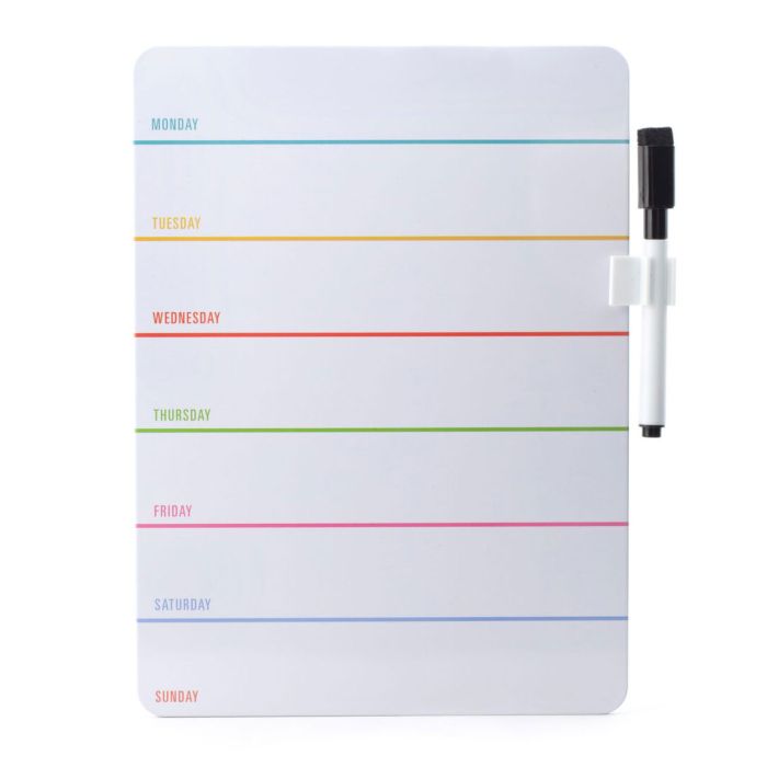 Magnetic Weekly Dry Erase Board, Buy Online Today | Utility Design UK