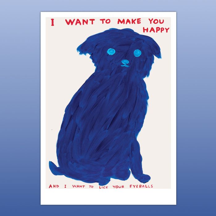 Buy the David Shrigley Dog A5 Postcard Print | Shrig Shop
