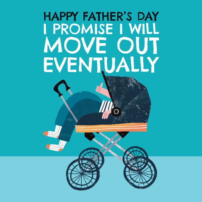 Move Out Father's Day Card | 5 for 4 Greetings Cards