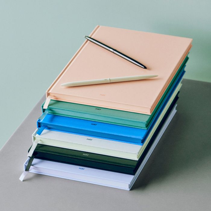 Buy the HAY Colour Notebook Black | 100% Recycled Paper