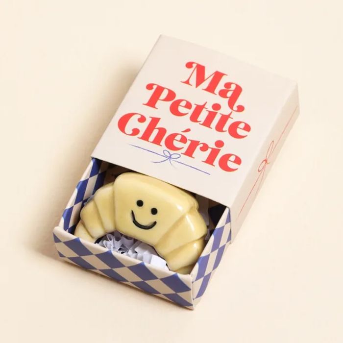 Buy the Ceramic Croissant Tiny Matchbox Lisa Angel