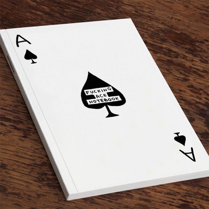 David Shrigley Fucking Ace A5 Notebook | Utility Gift UK