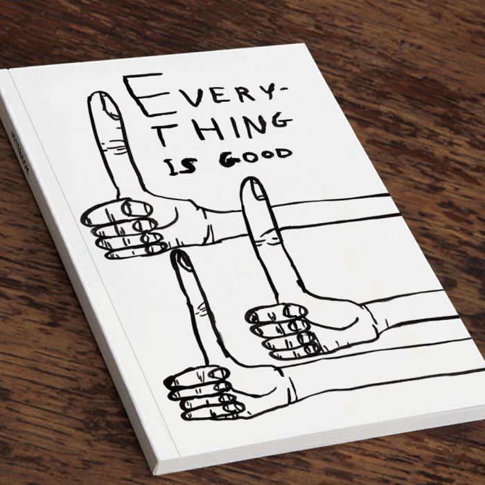 David Shrigley Everything Is Good A5 Notebook | Utility Gift UK