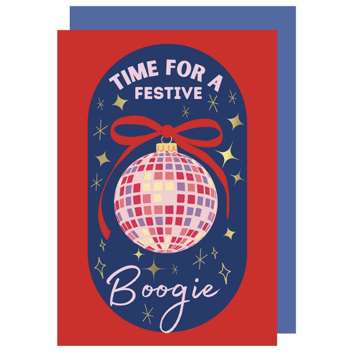 Festive Boogie Christmas Card | Thoughtful Christmas Gifts & Cards