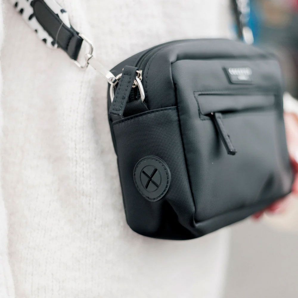 Save 50% Cocopup Black Bag With Plain Black Strap | Sale