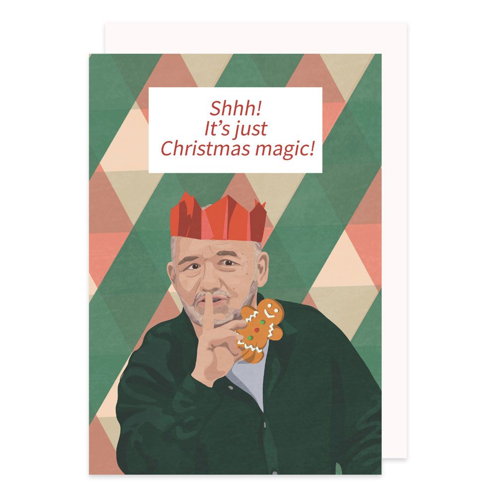 Bob Mortimer Christmas Card | Utility Exclusive