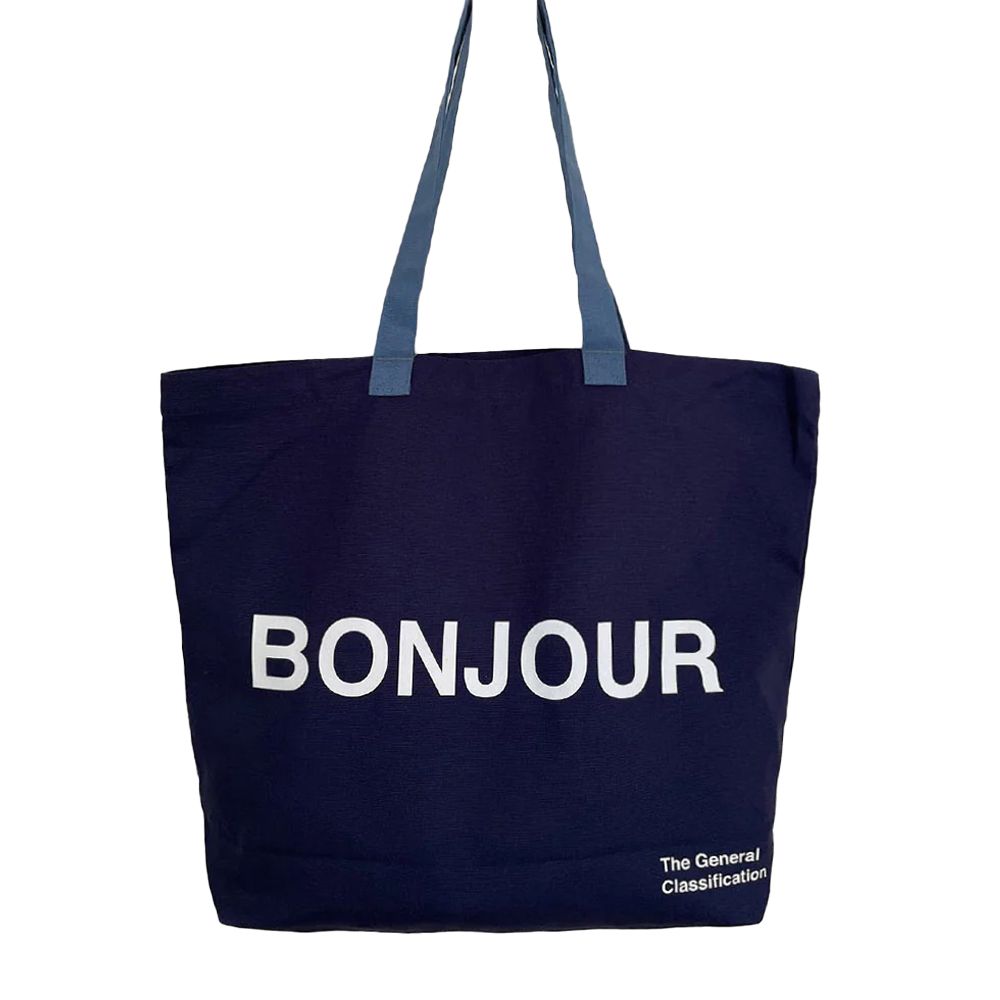 Buy The General Classification Bonjour Tote Bag - Navy