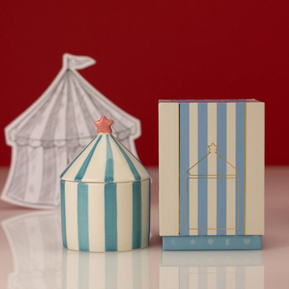 Buy the Carnival: Acrobat Blue Matcha Scented Candle | Zesty Lemons