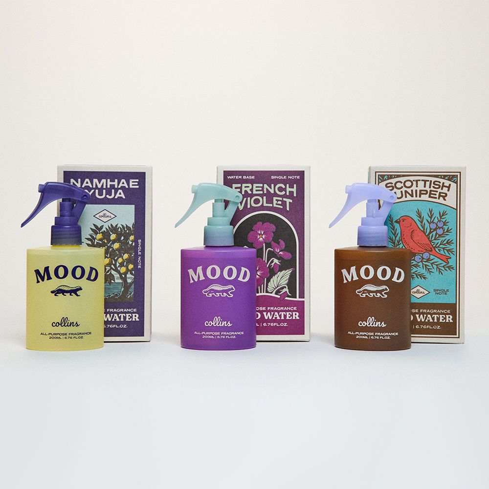 Buy the Collins Mood Water 200ml French Violet | 100% Natural