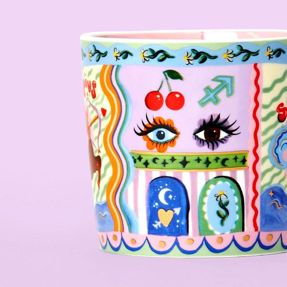Buy the Sagittarius Astrology Zodiac Mug by Eleanor Bowmer
