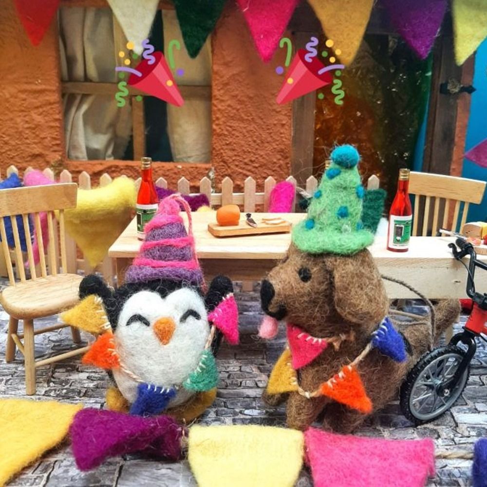 Buy the Felt So Good Party Penguin Decoration