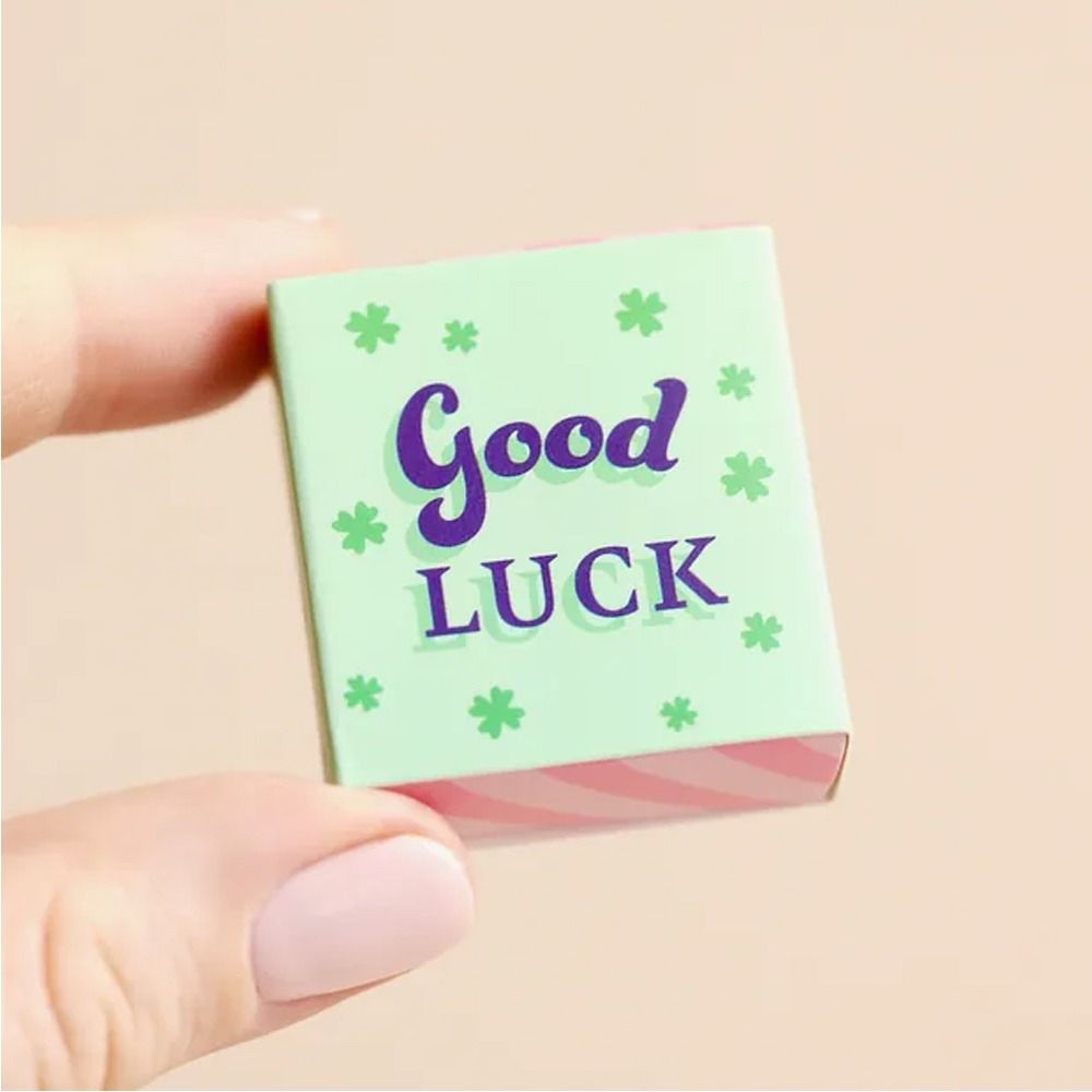 Buy Lisa Angel Tiny Matchbox Ceramic Good Luck Clover Charm
