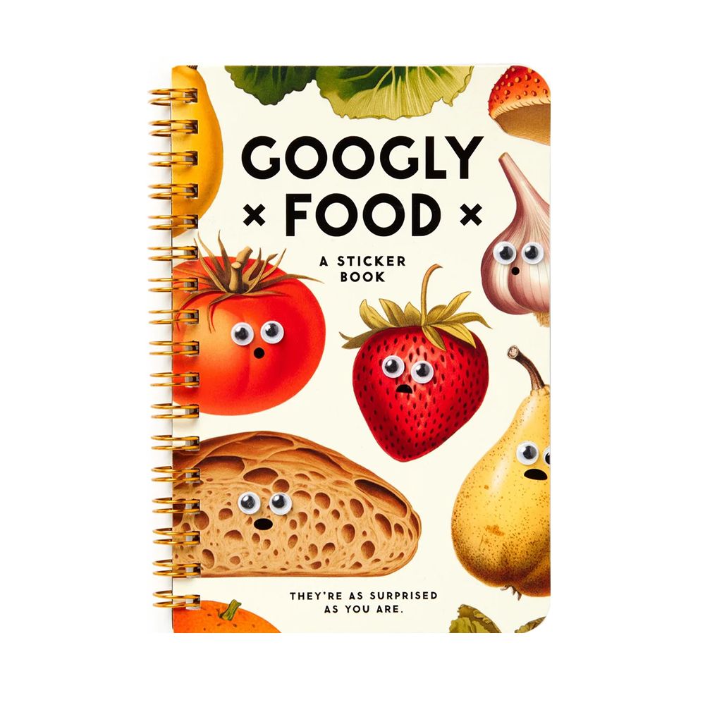 Buy the Googly Food Sticker Book | Quirky Gifts UK