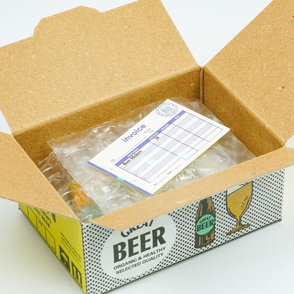 Buy the Box of Beer Stickers | Greeting Life Inc.