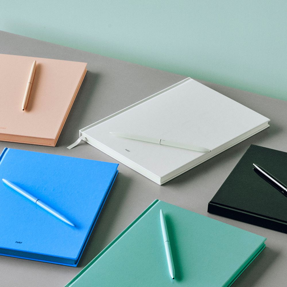 Buy the HAY Colour Notebook Chalk White | FSC-Certified Paper