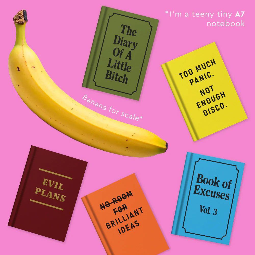 Ohh Deer A7 Tiny Notebook | Too Blessed to be Stressed