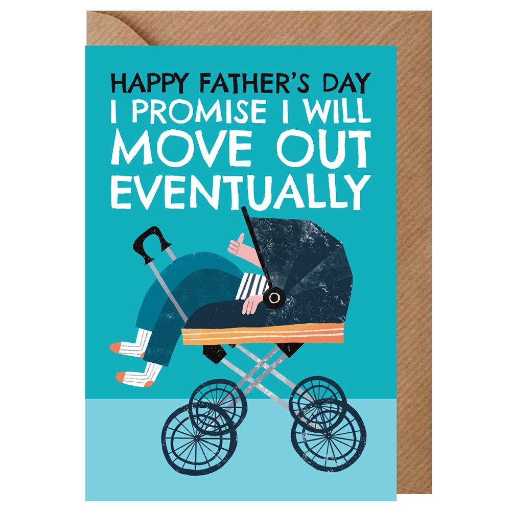 Move Out Father's Day Card | 5 for 4 Greetings Cards