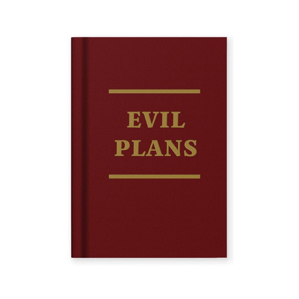 Buy the A7 Tiny Notebook - Evil Plans | Ohh Deer