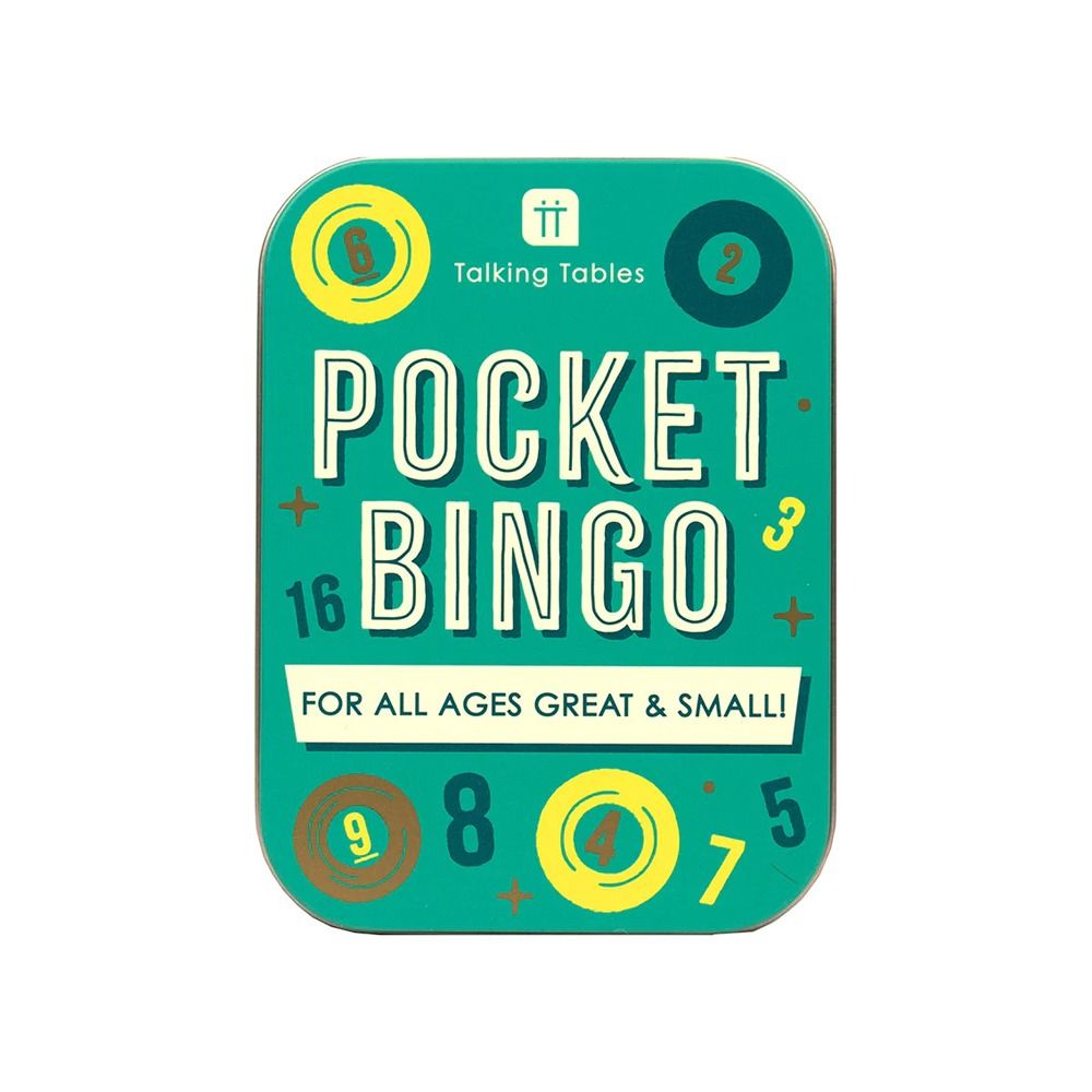 Buy the Mini Pocket Bingo In A Tin | Party Games at Utility