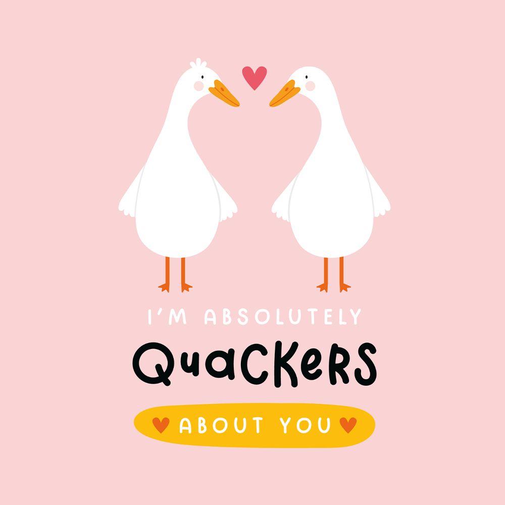 Quackers Valentines Card | Joanne Hawker