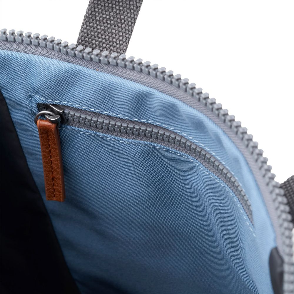 Buy the ROKA London Finchley A Medium Retro Blue | Recycled