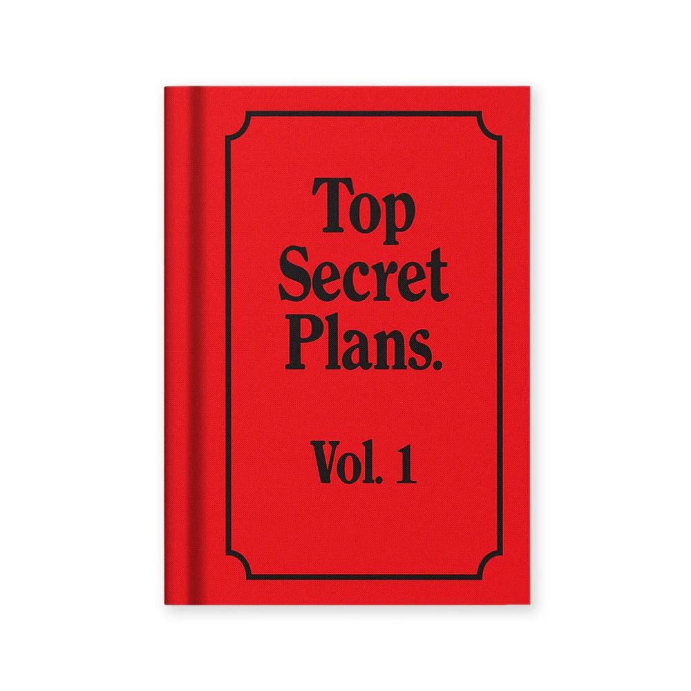 Buy the Top Secret Plans Tiny Notebook by Ohh Deer