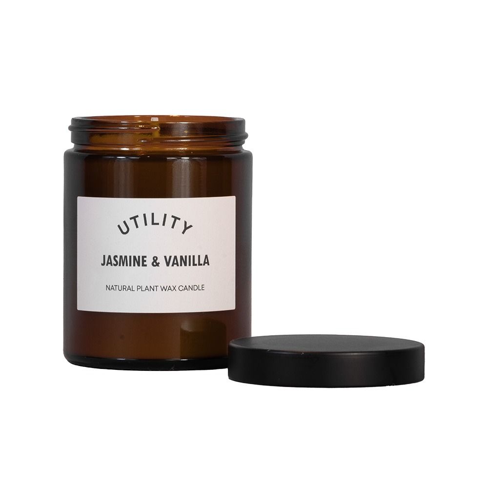 Utility Jasmine and Vanilla Scented Candle