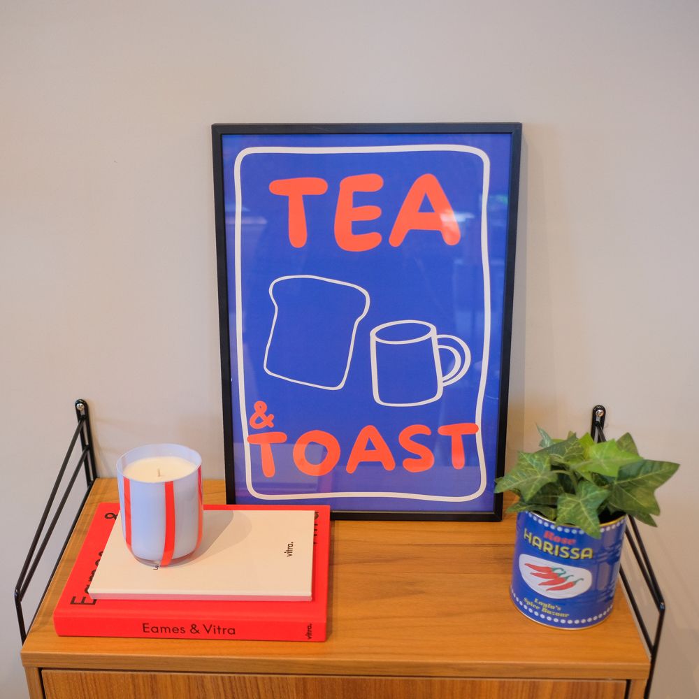 Buy the Utility Tea & Toast Print | Original Design