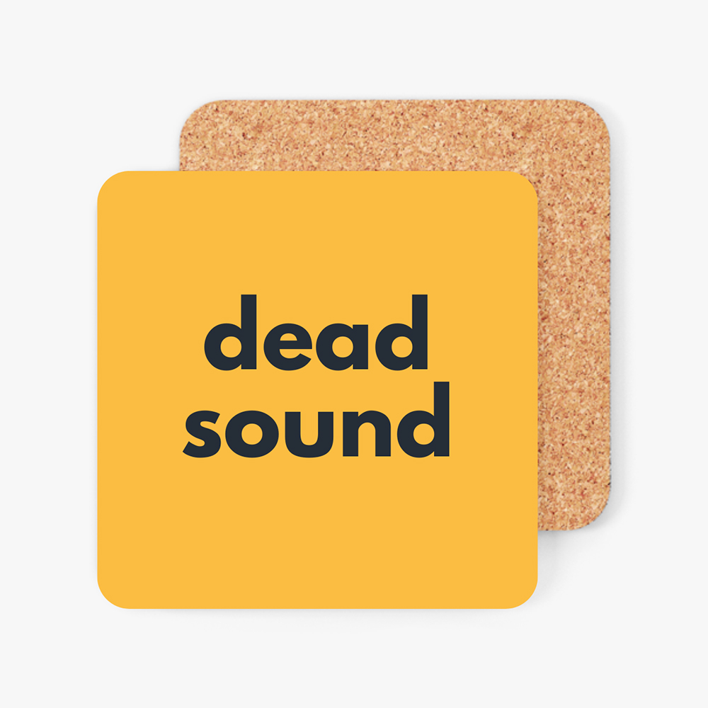 Dead Sound Coaster, Utility Liverpool | Utility Design UK