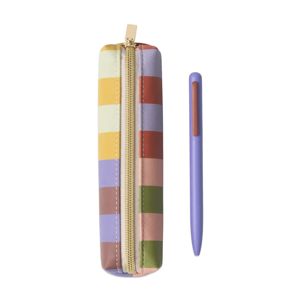 Buy the Pen & Pouch Set in Bold Stripe by DesignWorks Ink
