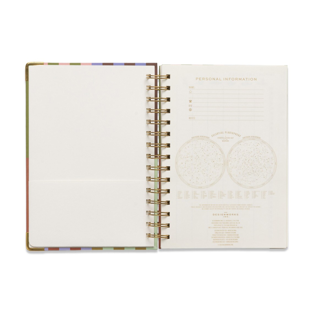 Shop the DesignWorks Ink 13 Month Undated Perpetual Planner