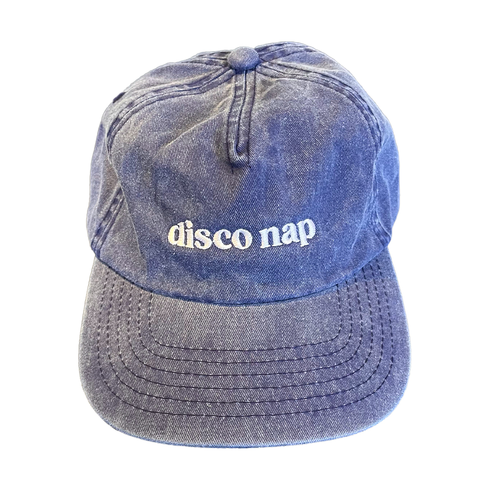 Buy the Disco Nap Embroidered Slogan Relaxed 5-Panel Cap