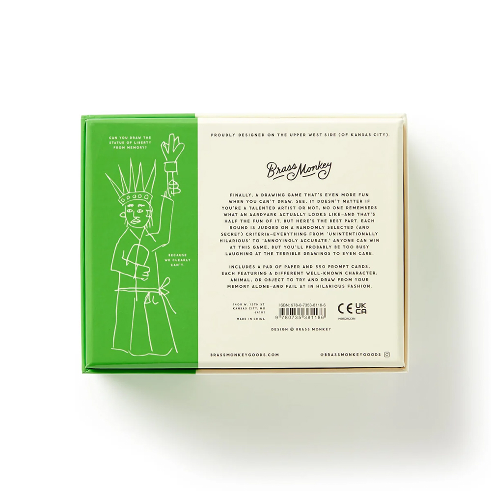 Drawing From Memory Game | Party Games at Utility Gift UK