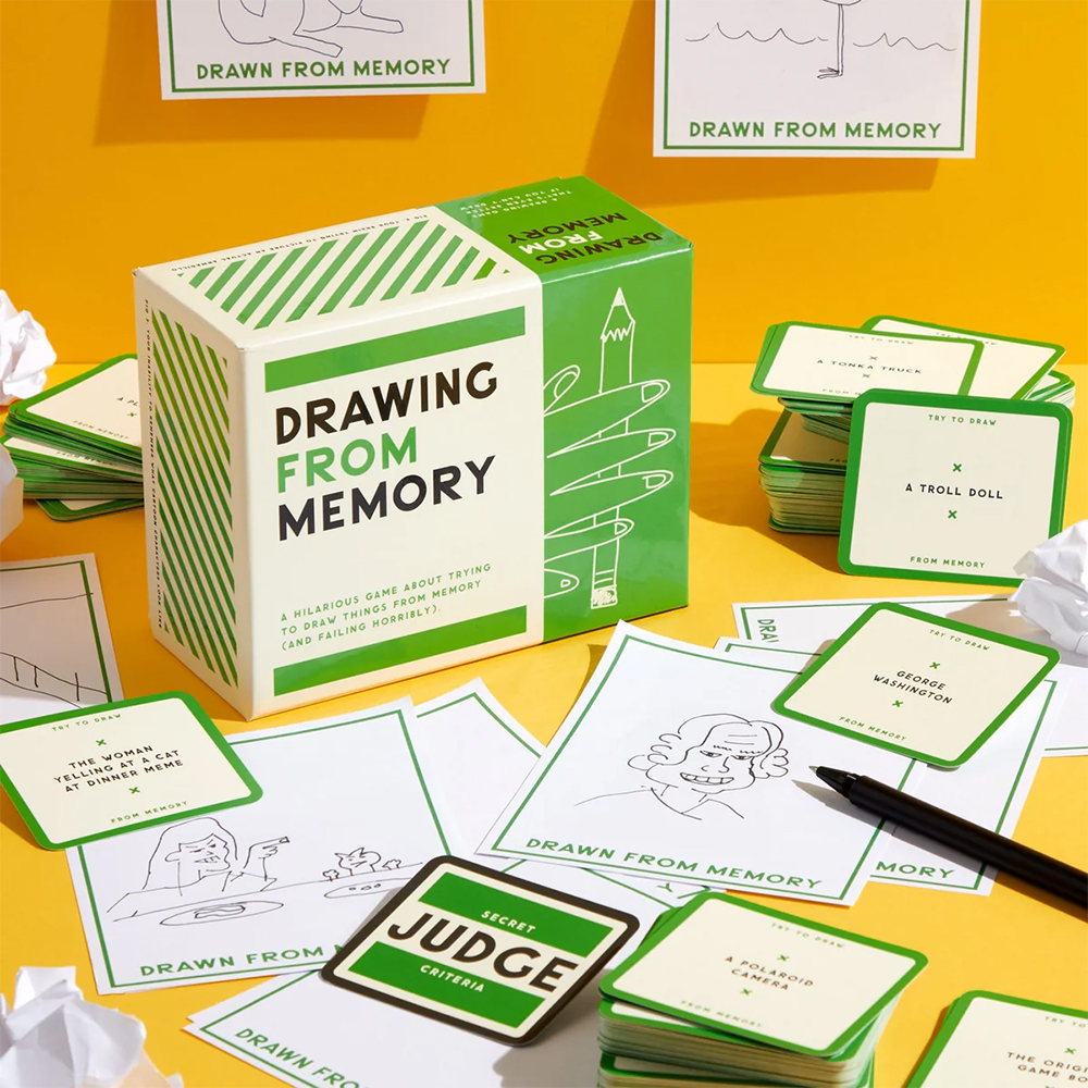 Drawing From Memory Game | Party Games at Utility Gift UK