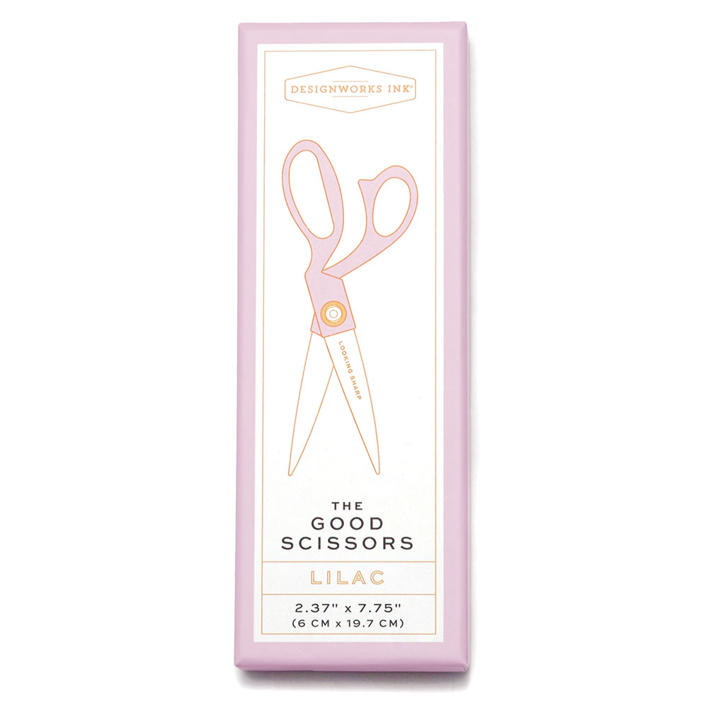 DesignWorks Ink Scissors Lilac - Looking Sharp | Utility Gift UK