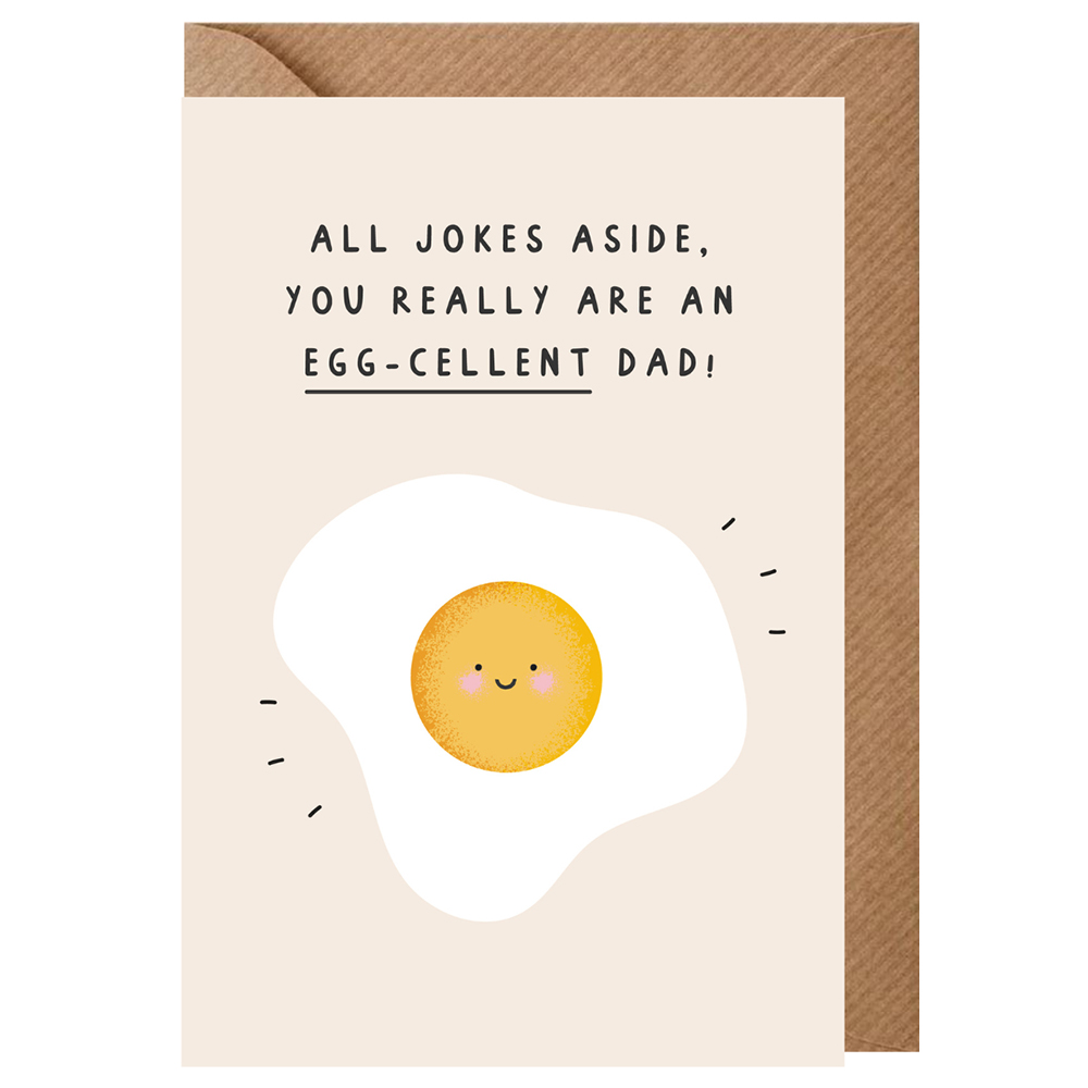 Egg-cellent Father's Day Card | 5 for 4 Greetings Cards