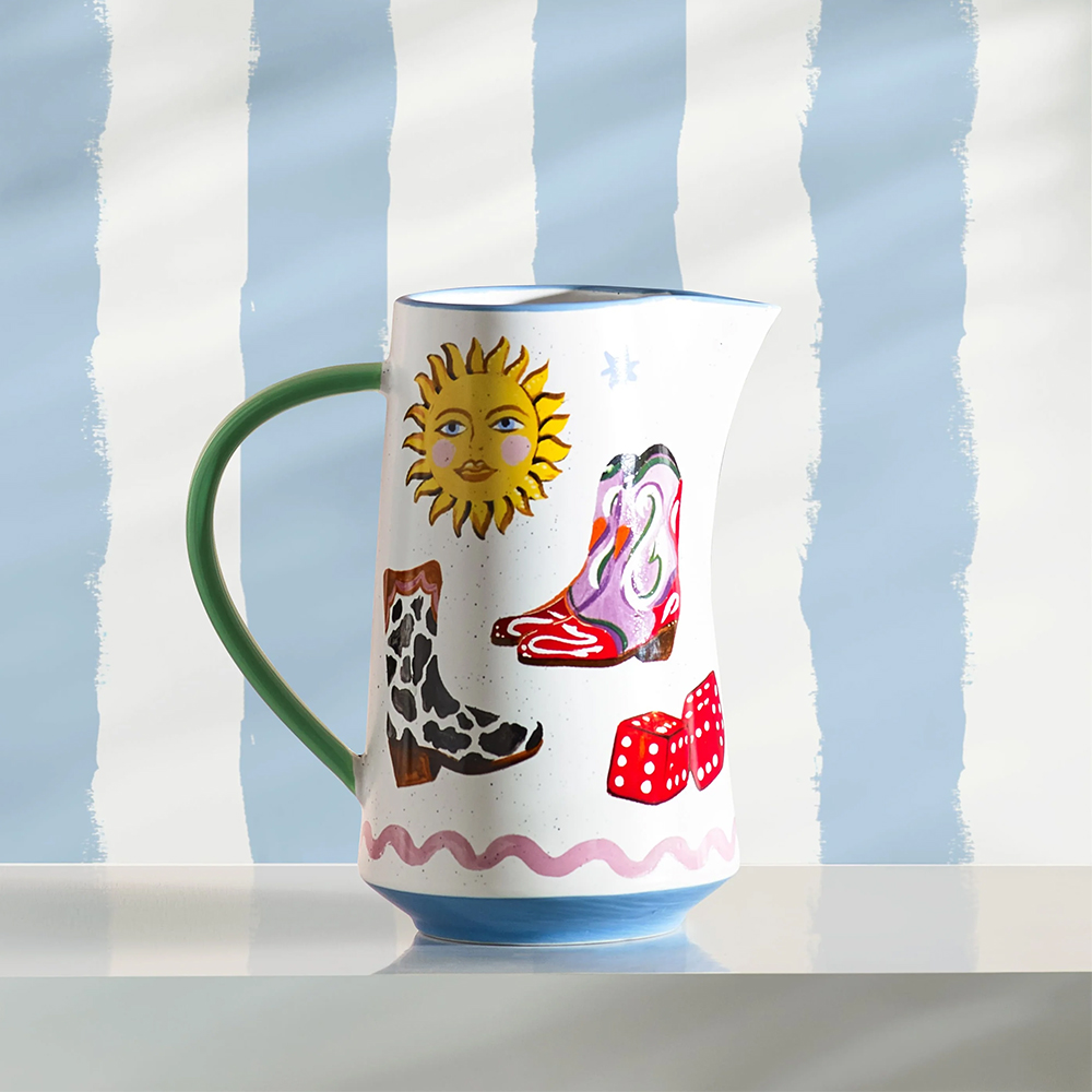 Eleanor Bowmer Lucky Icon Jug | Electric Coast Homeware