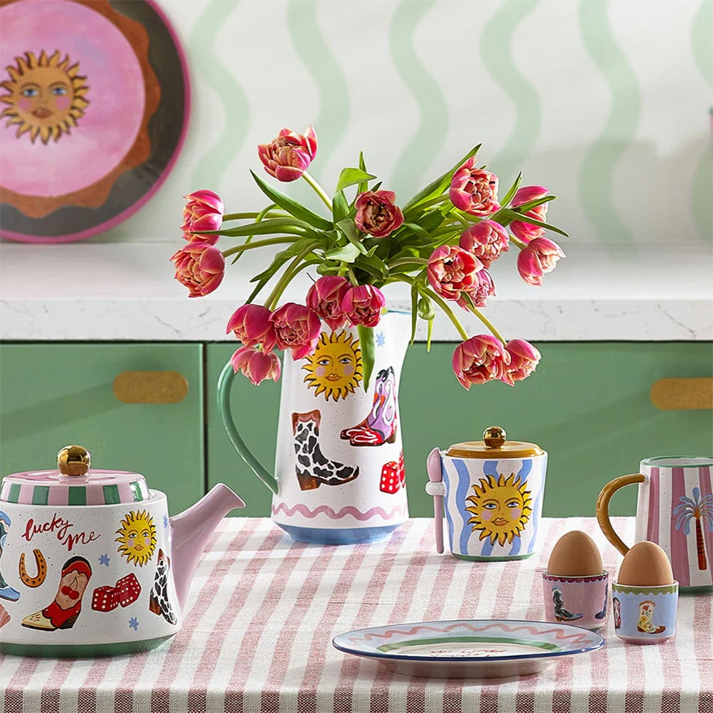 Eleanor Bowmer Lucky Icon Jug | Electric Coast Homeware